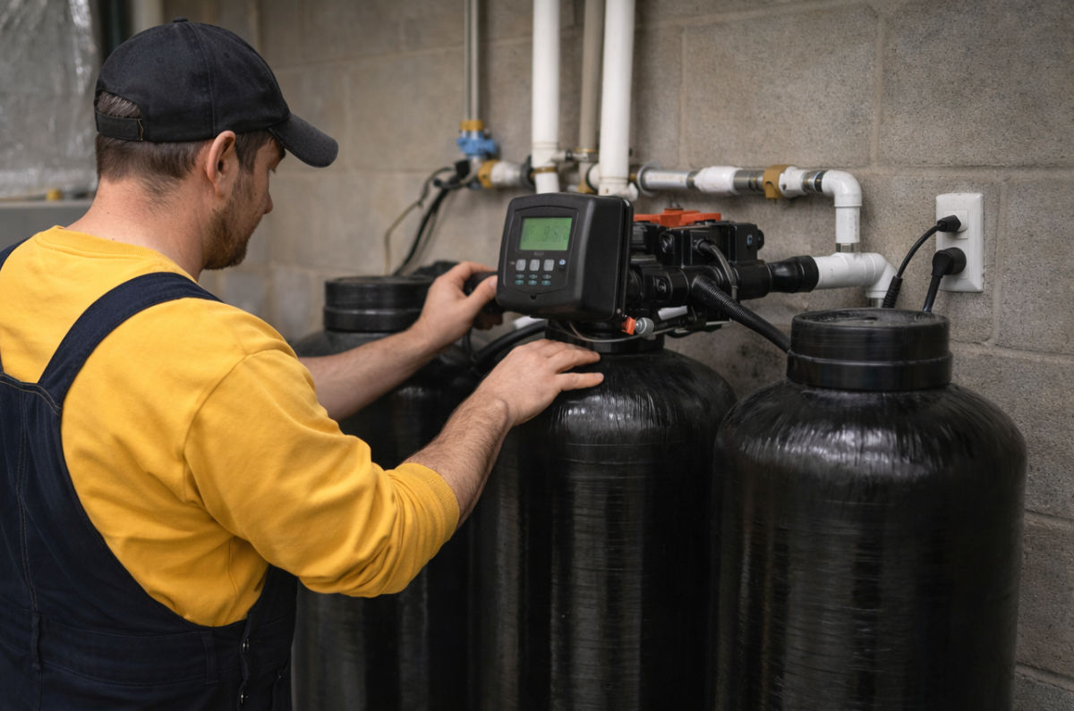 Difference Between a Water Softener & a Water Filtration System